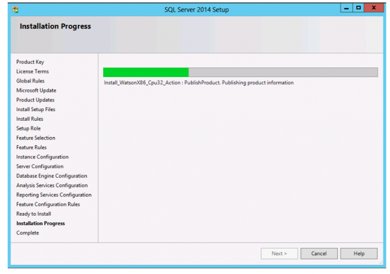 Cài đặt SQL Server 2014 bản mới nhất