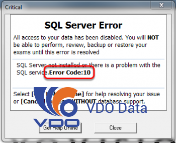 Lỗi SQL Server thường gặp và cách khắc phục
