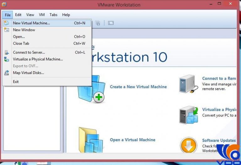 Hướng dẫn cài đặt windows server 2008 bằng phần mềm VMware
