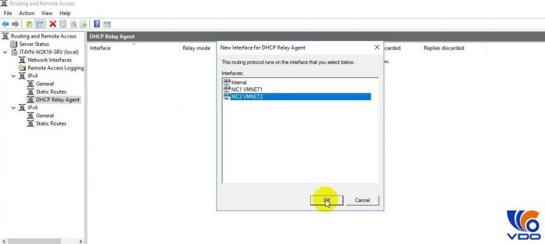 Hướng dẫn cấu hình DHCP Relay Agent trên Windows Server 2016