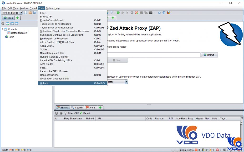 Hướng dẫn sử dụng Owasp Zap – công cụ quét lỗ hổng bảo mật
