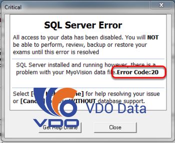 Lỗi SQL Server thường gặp và cách khắc phục