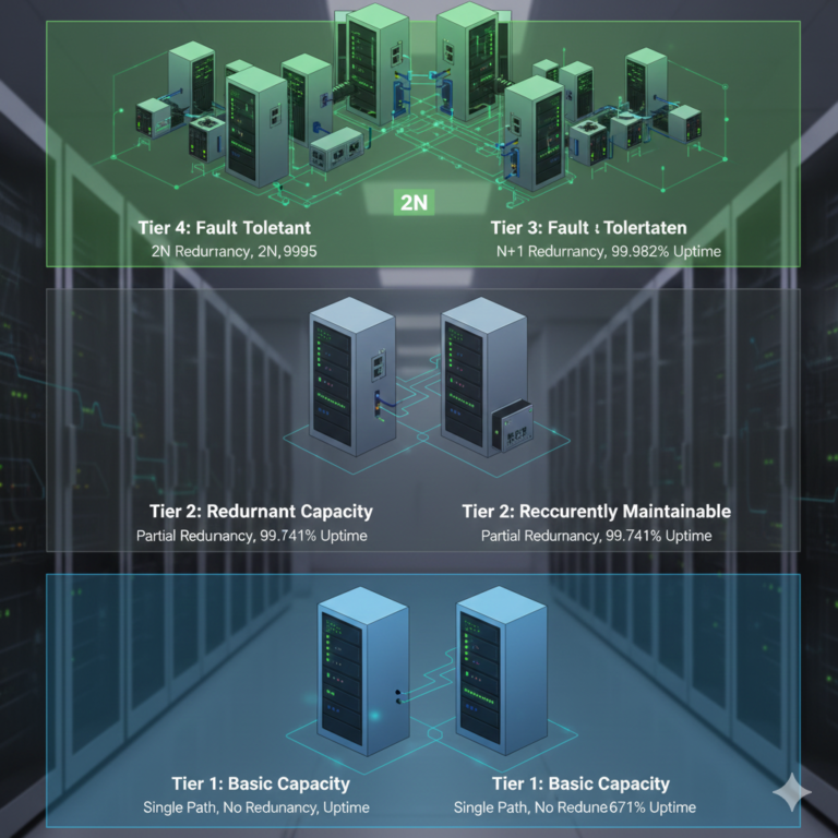 Tier Data Center: Tier 1, 2, 3 là gì? - VDO DATA